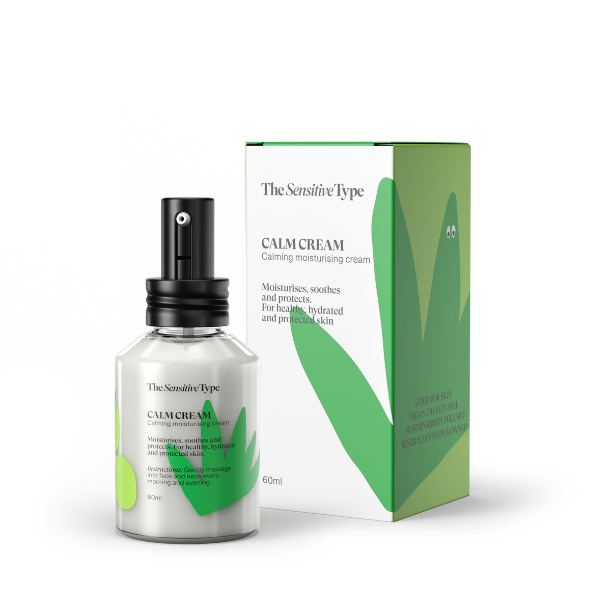 Calm Cream - Moisturiser – The Sensitive Type